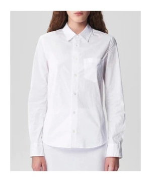 ANN DEMEULEMEESTER Betty Fitted Popeline Shirt
