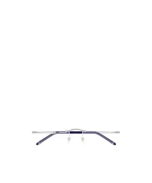 Montblanc Eyewear Rectangle Frame Glasses - Silver
