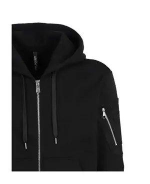 Neil Barrett Hooded Zip-up Vest Jacket