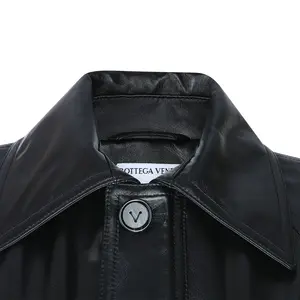 Bottega Veneta Zip-up Leather Blouson