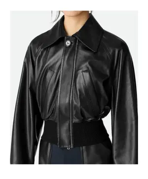 Bottega Veneta Zip-up Leather Blouson