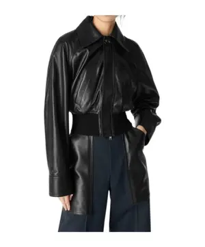 Bottega Veneta Zip-up Leather Blouson