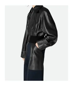 Bottega Veneta Zip-up Leather Blouson