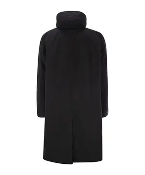 Herno Hooded Buttoned Coat