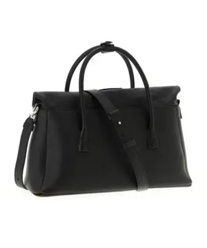 MAISON MARGIELA Top Handle Shoulder Bag - Black