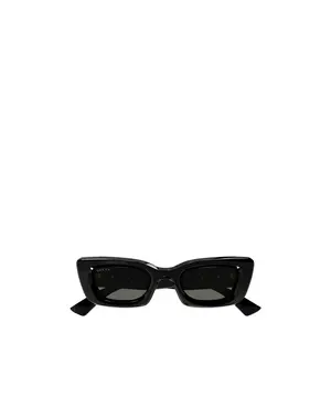 Gucci Rectangle Frame Sunglasses - Black
