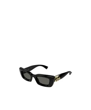 Gucci Rectangle Frame Sunglasses - Black