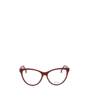 Max Mara Cat Eye Frame Eyeglasses - Red