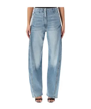 Magda Butrym Mid Waist Straight-leg Jeans