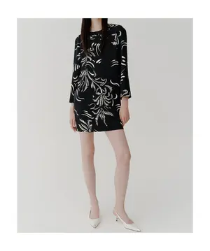 Marella Recycled Satin Printed Dress