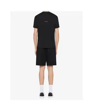 Givenchy Embroidered Unicorn Fleece Bermuda Shorts