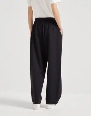 Brunello Cucinelli Couture Interlock Track Trousers - Black
