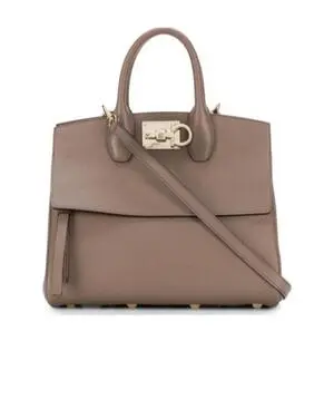 FERRAGAMO Studio Small Top Handle Bag
