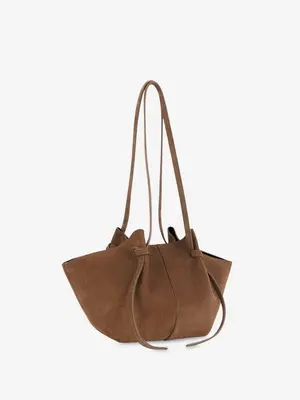 Yuzefi Double-handled Handbag - Camel