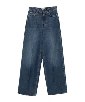 TOTEME High-waisted Straight-leg Jeans