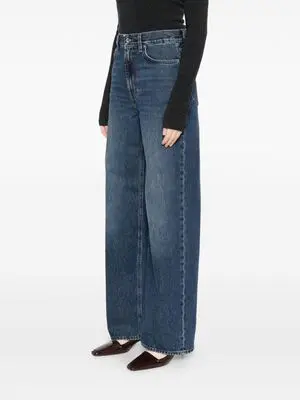 TOTEME High-waisted Straight-leg Jeans