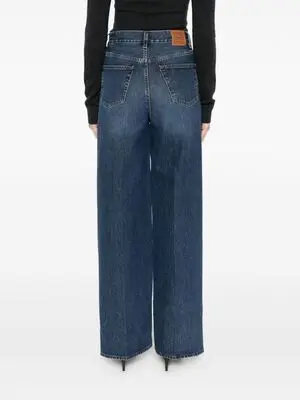 TOTEME High-waisted Straight-leg Jeans