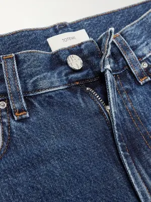 TOTEME High-waisted Wide-leg Jeans