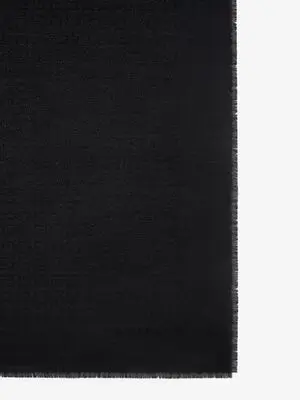 Givenchy Monogram Frayed Edge Scarf