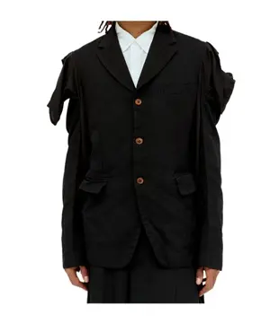 Comme Des Garçons Layered Sleeve Blazer