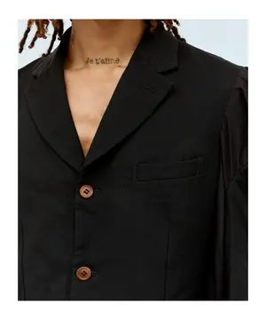 Comme Des Garçons Layered Sleeve Blazer