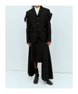 Comme Des Garçons Layered Sleeve Blazer