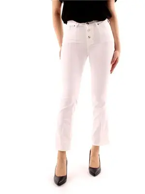 Liu Jo Cropped Jeans With Button Detail