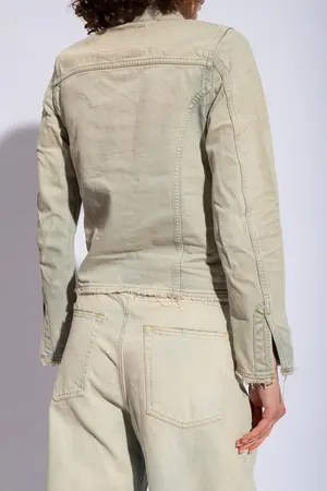 DIESEL® De-bonny S1 Frayed-edge Denim Jacket