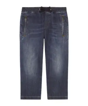 Dolce & Gabbana Drawstring Waist Jeans