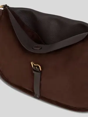 Etro Maxi Suede Pony Bag