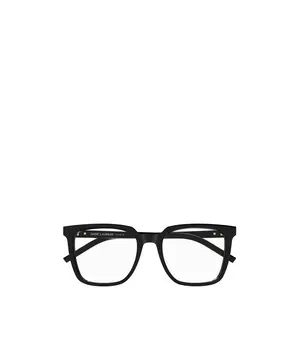 Saint Laurent Square Frame Glasses - Black