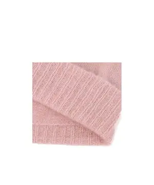 VIVIENNE WESTWOOD Plush Knitted Hat - Pink