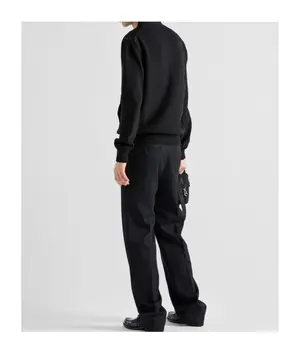 Prada Panelled Button-up Cardigan