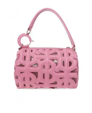 Burberry Quilted Monogram Freya Top Handle Bag