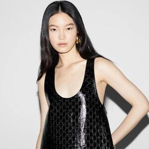 Gucci Gg Embossed Mini Dress