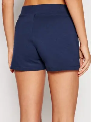 Emporio Armani Logo Print Fitted Shorts