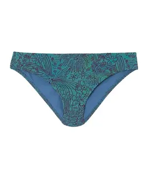 Ulla Johnson Printed Bikini Briefs - Blue