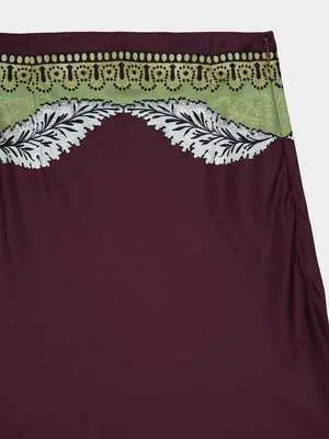 La DoubleJ Maxi Skirt With Hand-print