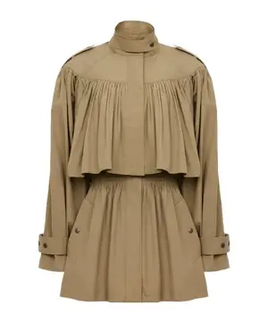 Chloe Pleated Outerwear For Women