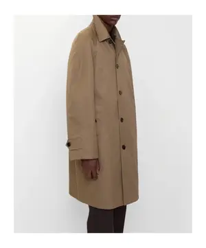Burberry Single Breasted Reversible Coat
