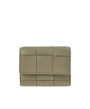 Bottega Veneta Folding Wallet - Gray