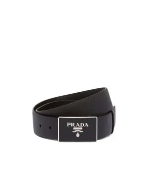 Prada Logo Belts For Men