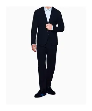 Giorgio Armani Single-breasted Blazer - Blue