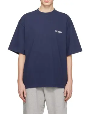 We11Done Logo Printed Crewneck T-shirt