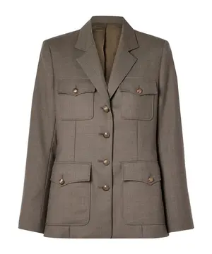 NILI LOTAN Nelson Jacket - Green