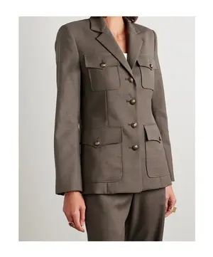 NILI LOTAN Nelson Jacket - Green