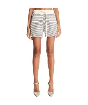 R13 Striped Lounge Shorts