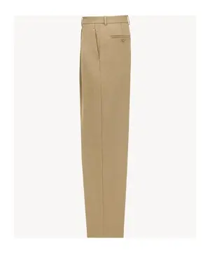 Saint Laurent High Waist Straight Leg Trousers