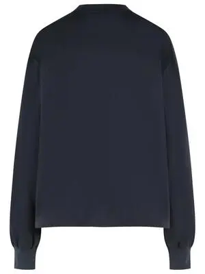 GANNI Poodle Graphic Long Sleeve Sweatshirt