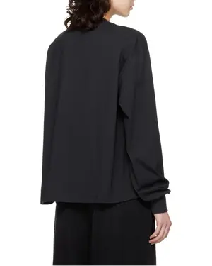 GANNI Poodle Graphic Long Sleeve Sweatshirt